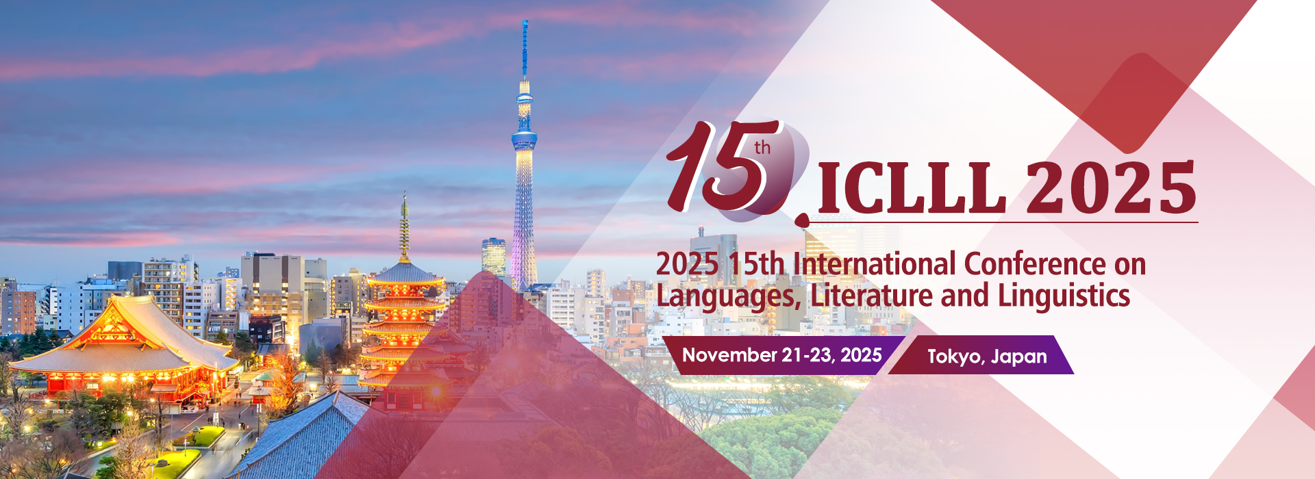 14th ICLLL 2024|International Conference on Languages, Literature and ...